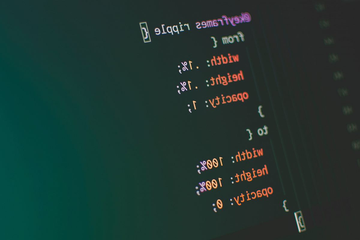 Closeup Photo Of Computer Code Screengrab Image Free Stock Photo